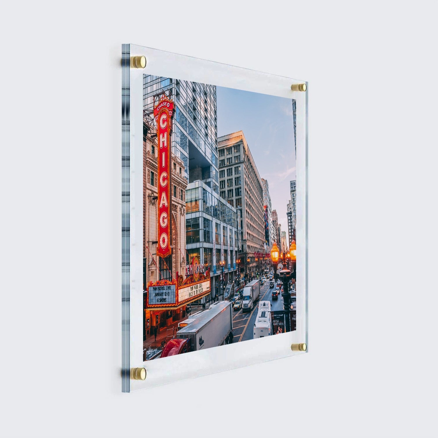 Floating Acrylic Frame for Pictures – Clicked Craft
