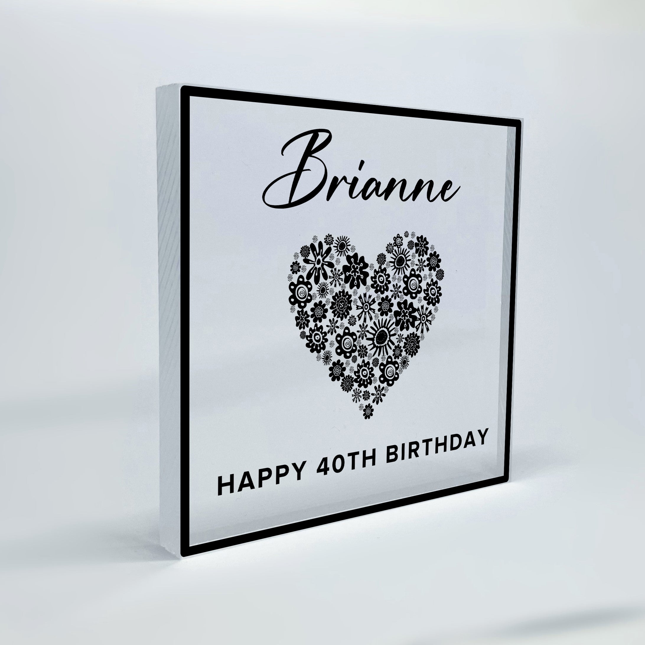 Custom Birthday Gift - Personalized Birthday Sign, Birthday Gift for H ...
