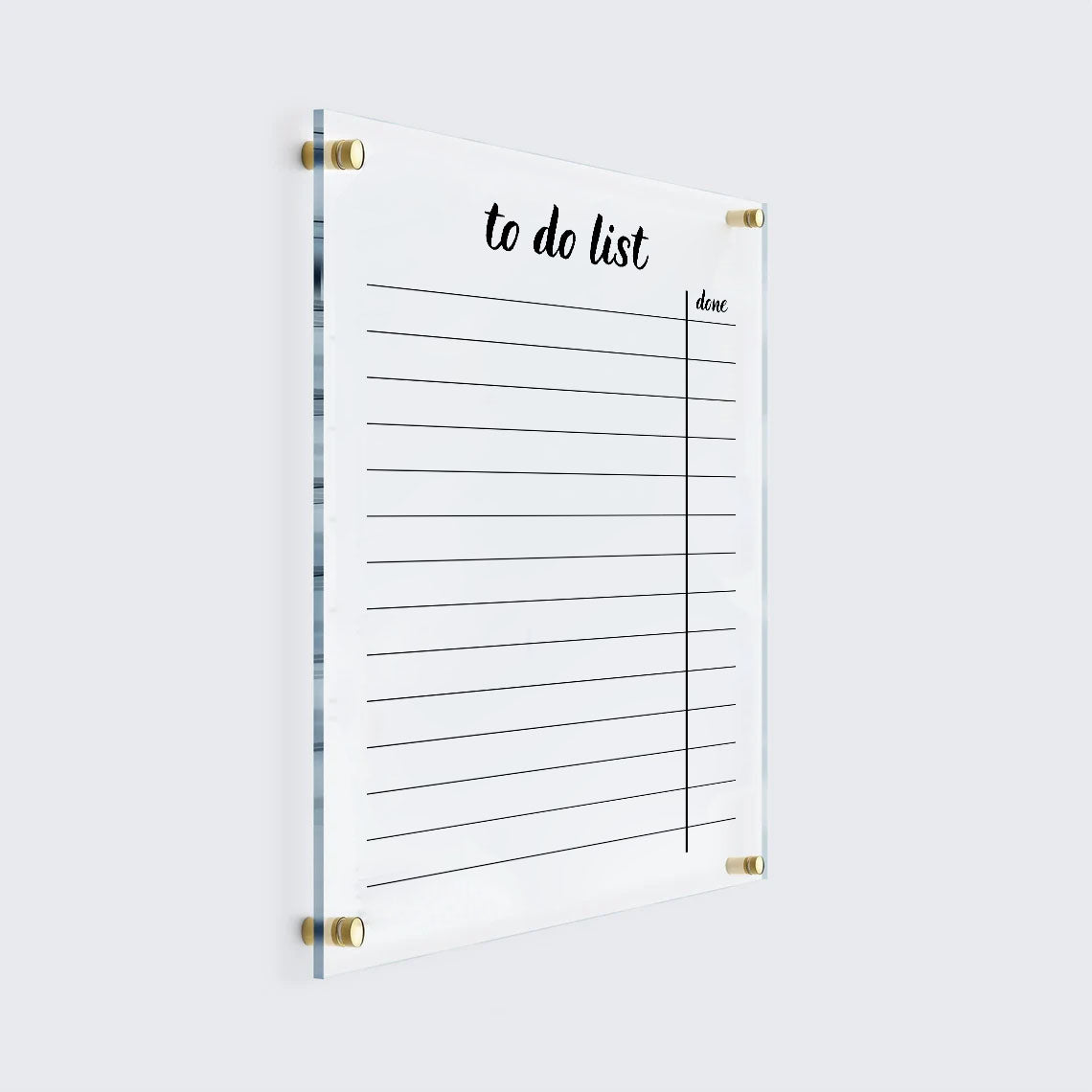 Personalized To-do List & Planner with Checkboxes & Hardware Color ...